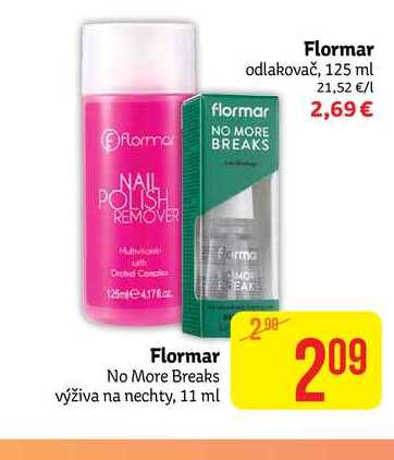 Flormar No More Breaks výživa na nechty, 11 ml v akcii | Zlacnene.sk